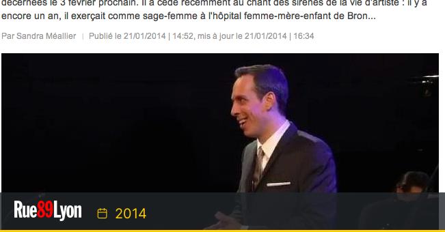 Mathieu Gardon : baryton... et sage-femme - Rue89 Lyon