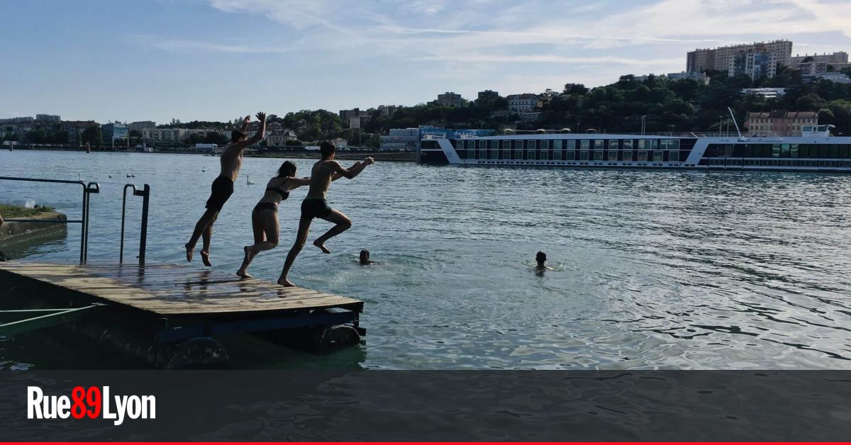 Baignade dans le Rhône à Lyon : bientôt le grand plouf